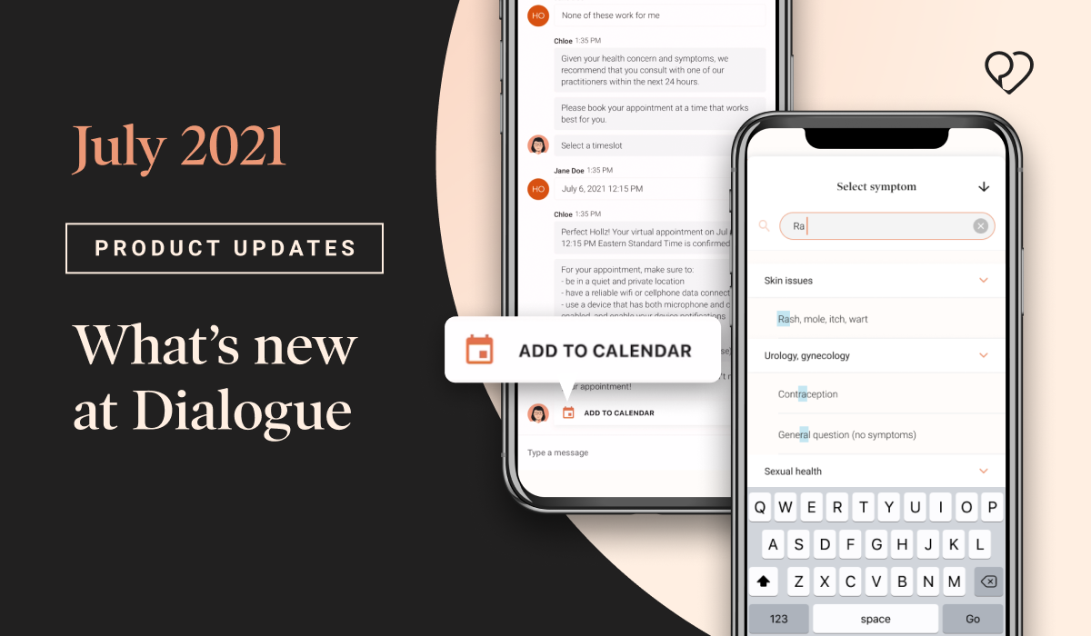 Dialogue product updates for July 2021: new, more intuitive member ...